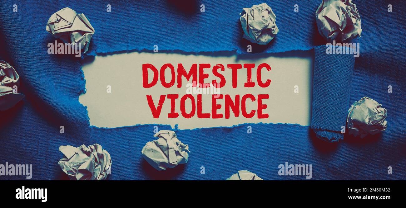 Inspiration showing sign Domestic Violence. Business approach violent ...