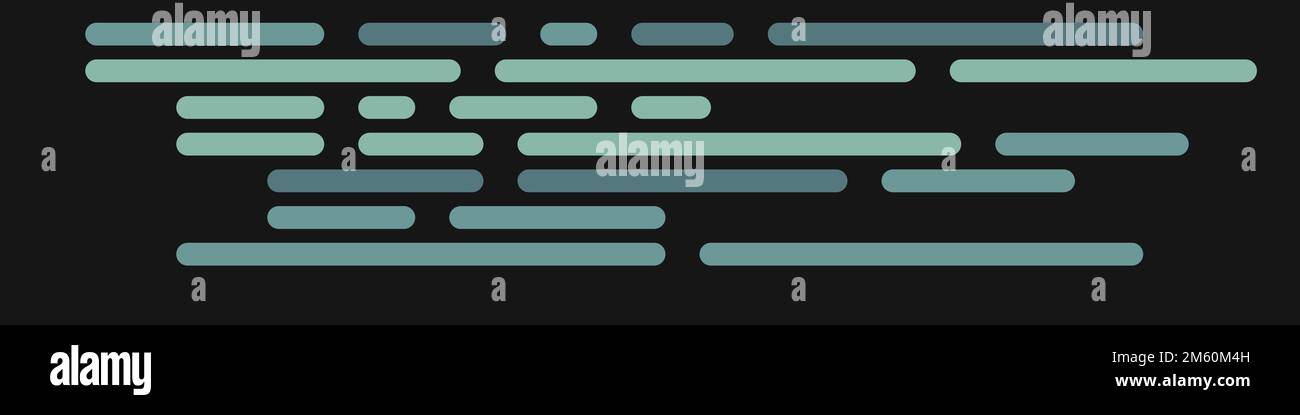 Cartoon coding simulated lines vector illustration Stock Vector Image ...