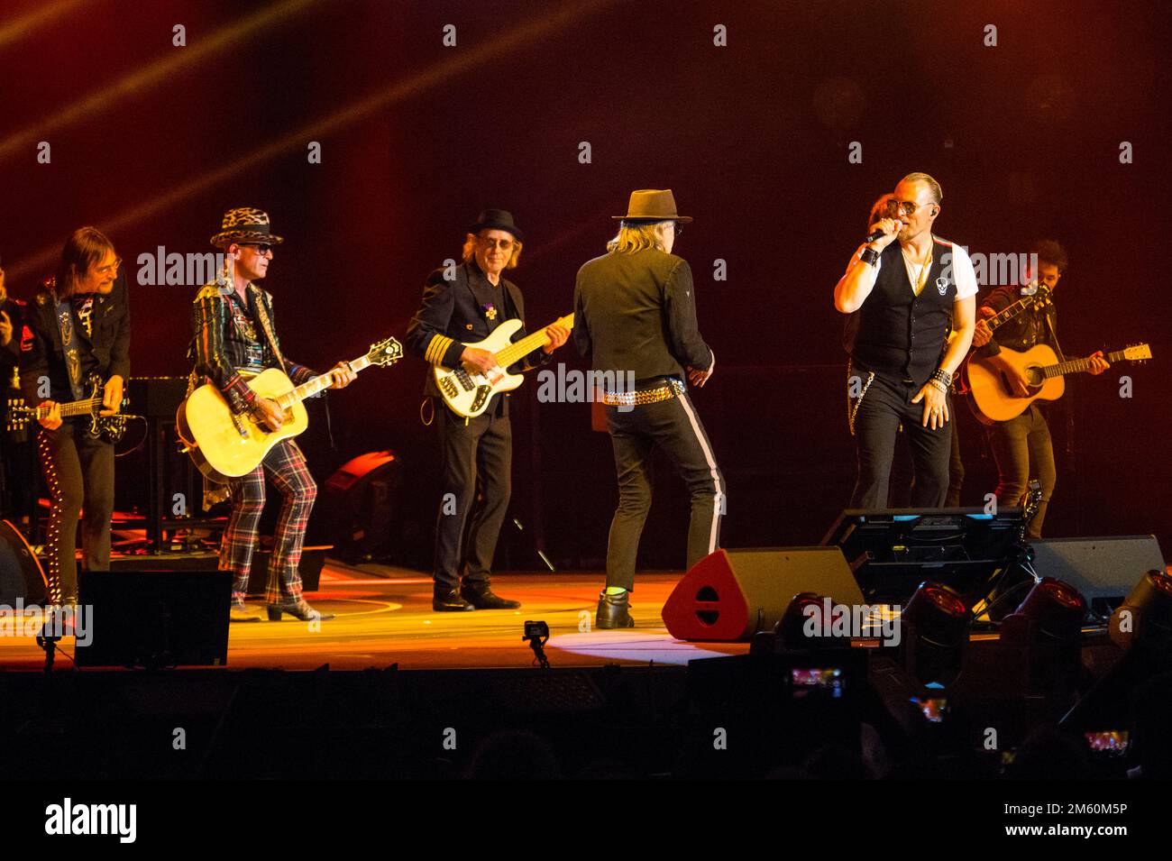 Udo Lindenberg and Band, Hans-Martin-Schleyer Hall, Stuttgart, Germany ...