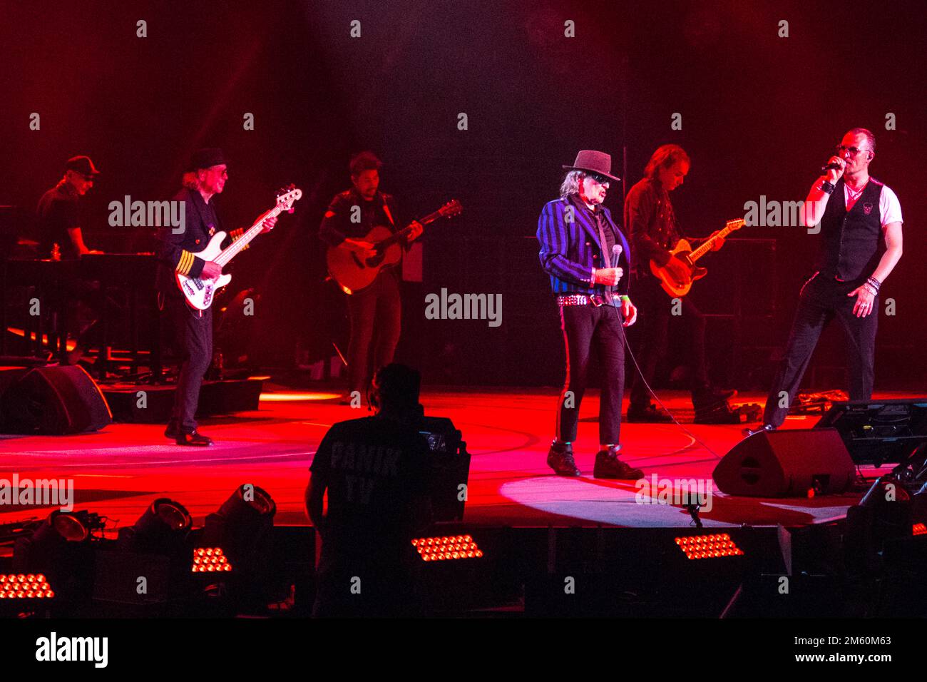 Udo Lindenberg and Band, Hans-Martin-Schleyer Hall, Stuttgart, Germany ...