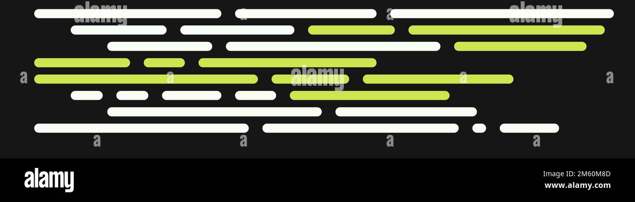 Cartoon coding simulated lines vector illustration Stock Vector Image ...