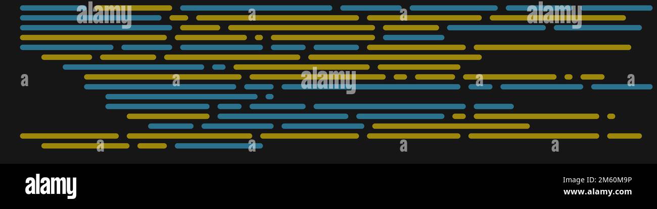 Cartoon coding simulated lines vector illustration Stock Vector Image ...