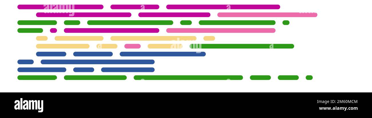 Cartoon coding simulated lines vector illustration Stock Vector Image ...