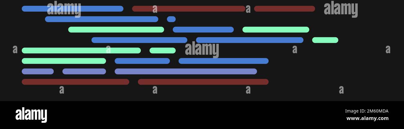 Cartoon coding simulated lines vector illustration Stock Vector Image ...