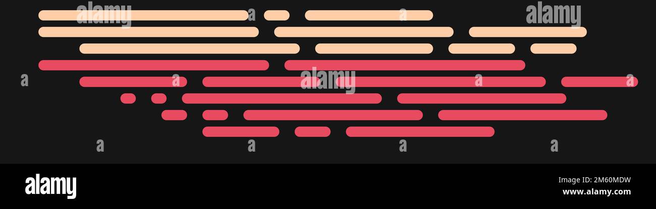 Cartoon coding simulated lines vector illustration Stock Vector Image ...