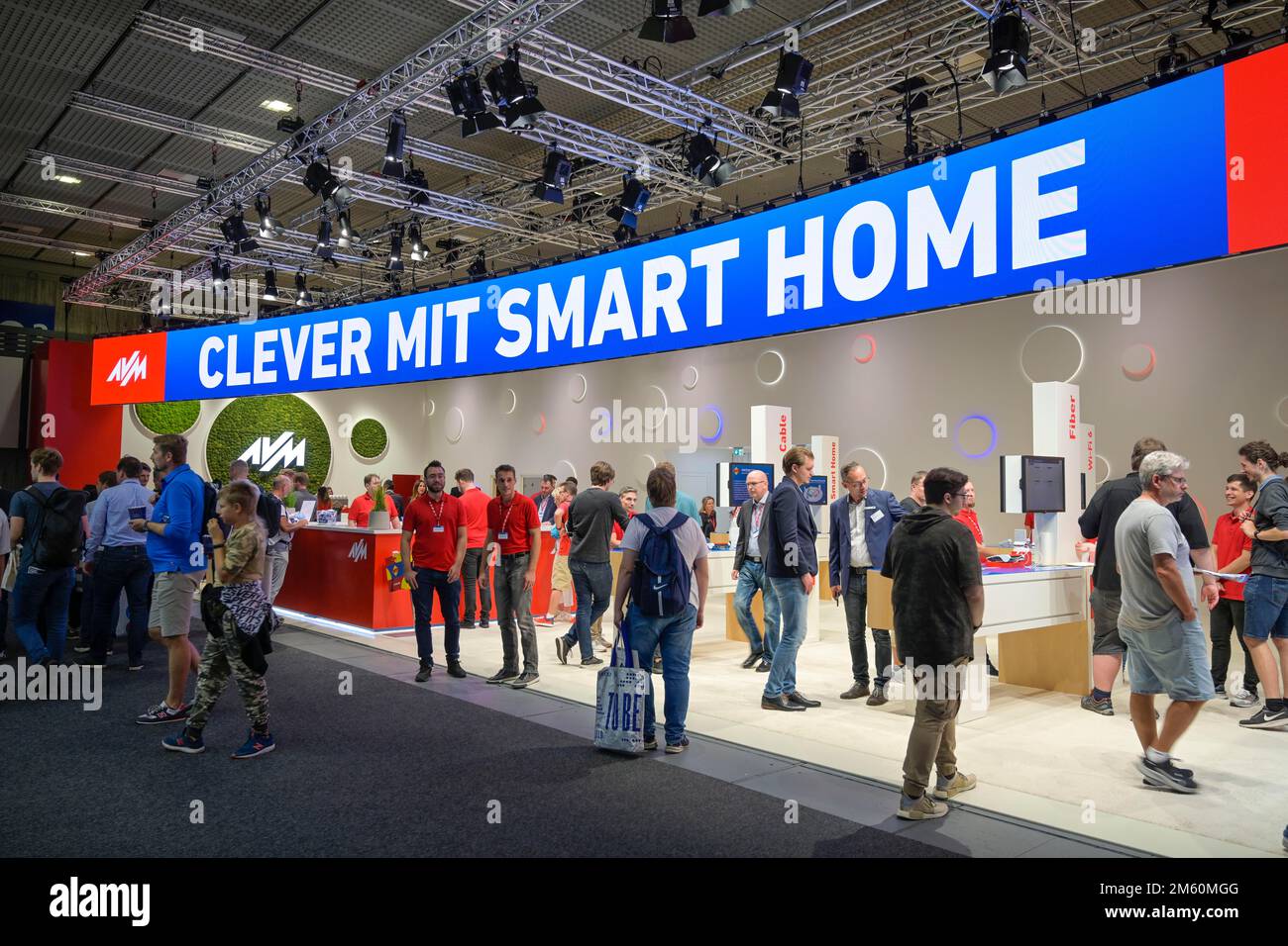 AVM Fritz! exhibition stand, Internationale Funkaustellung IFA 2022 ...