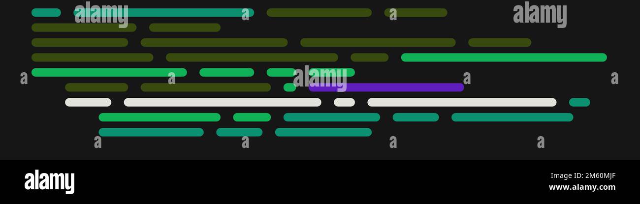 Cartoon coding simulated lines vector illustration Stock Vector Image ...