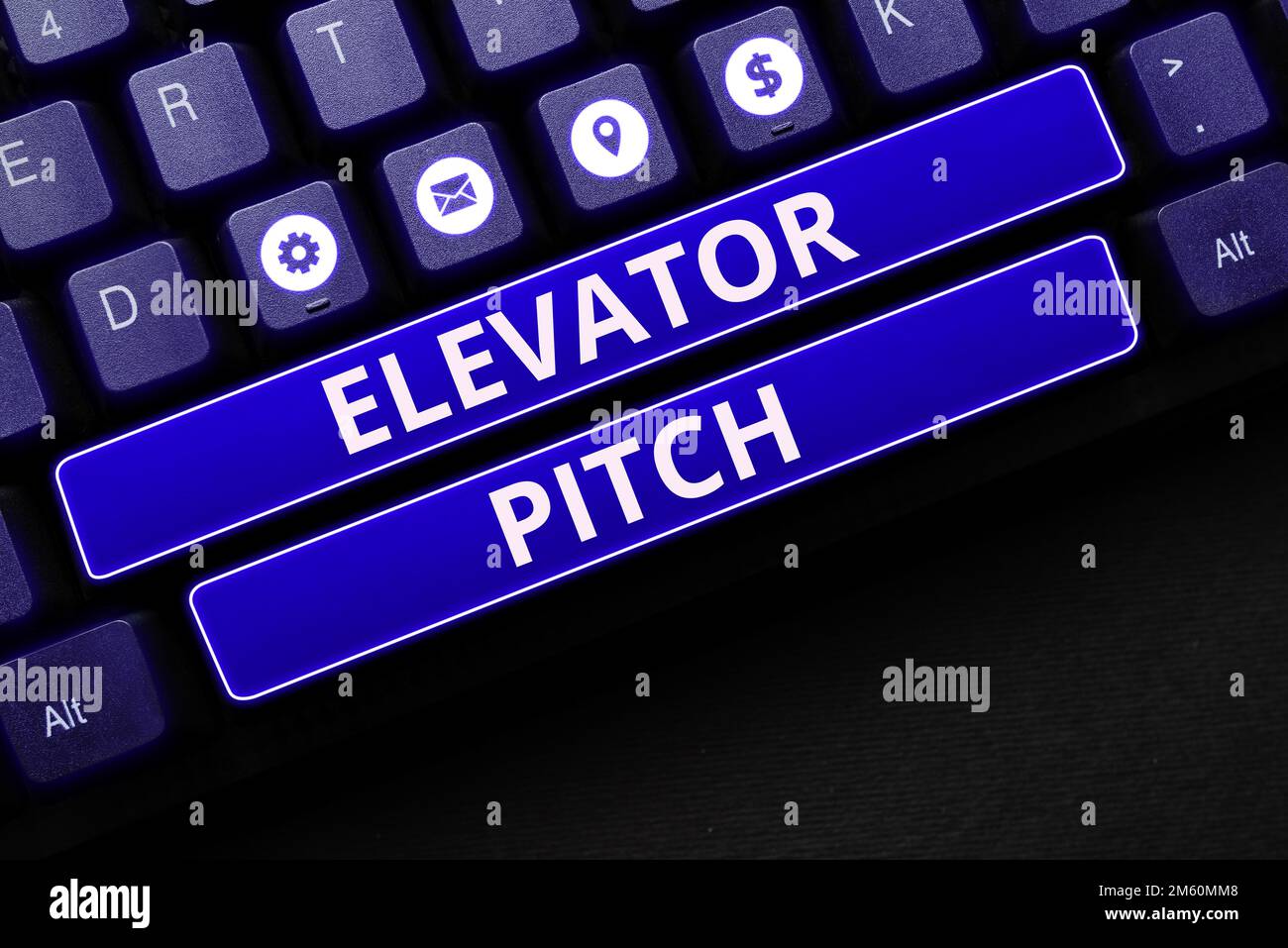 Conceptual caption Elevator Pitch. Word for A persuasive sales pitch ...