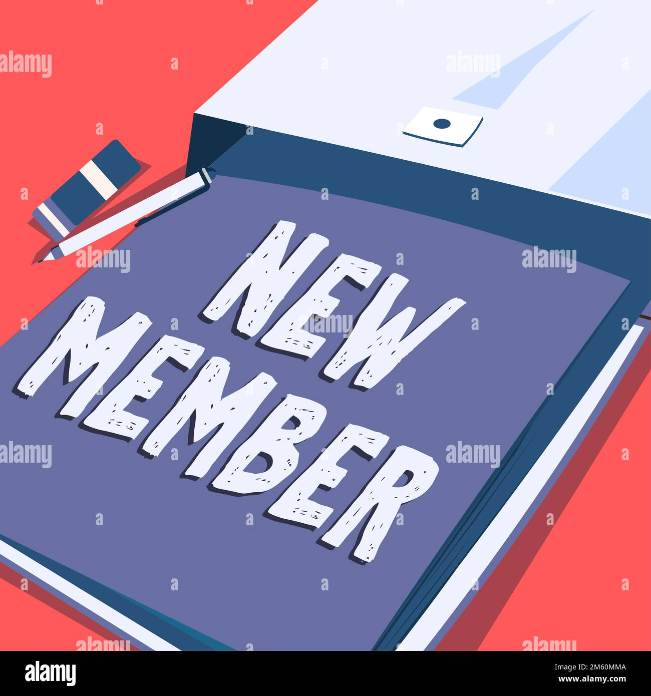 Conceptual display New Member. Word Written on recruiting employee to ...