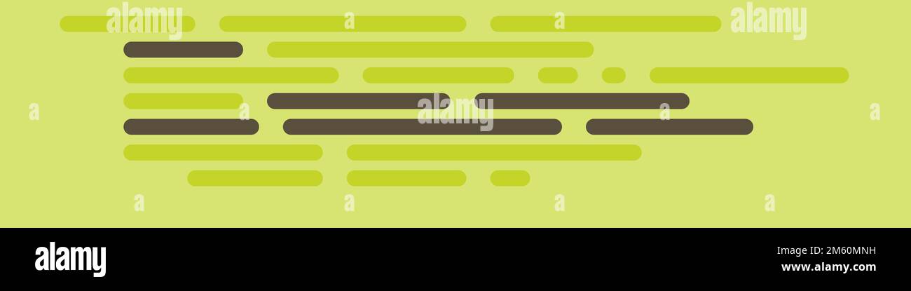 Cartoon coding simulated lines vector illustration Stock Vector Image ...