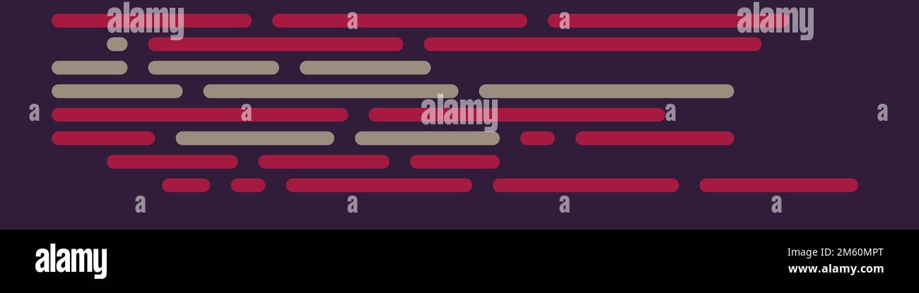 Cartoon coding simulated lines vector illustration Stock Vector Image ...