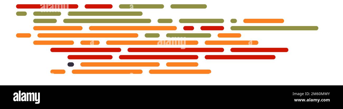 Cartoon coding simulated lines vector illustration Stock Vector Image ...