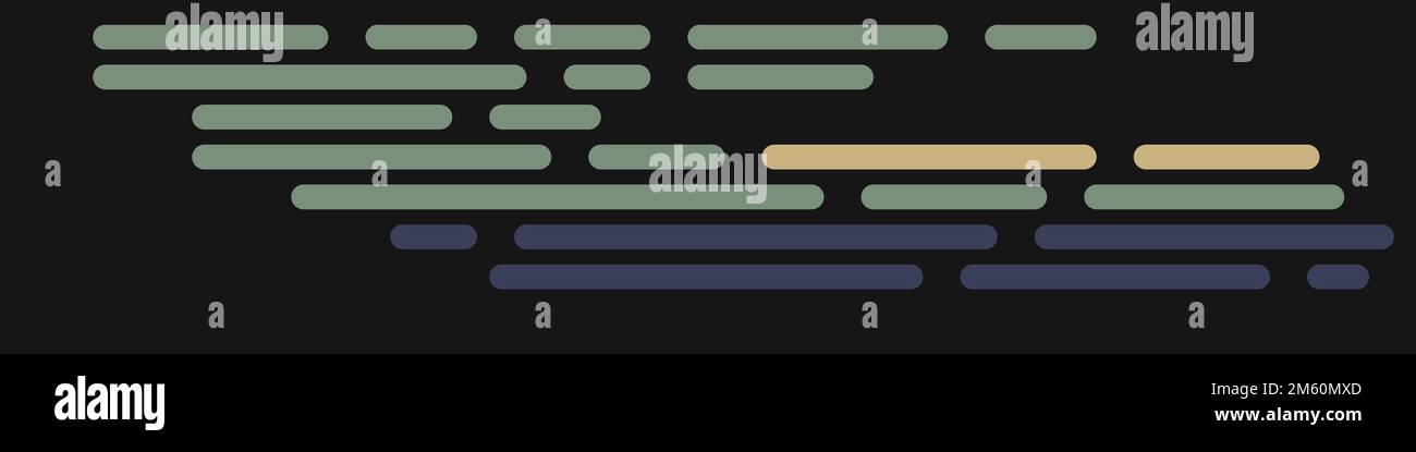 Cartoon coding simulated lines vector illustration Stock Vector Image ...