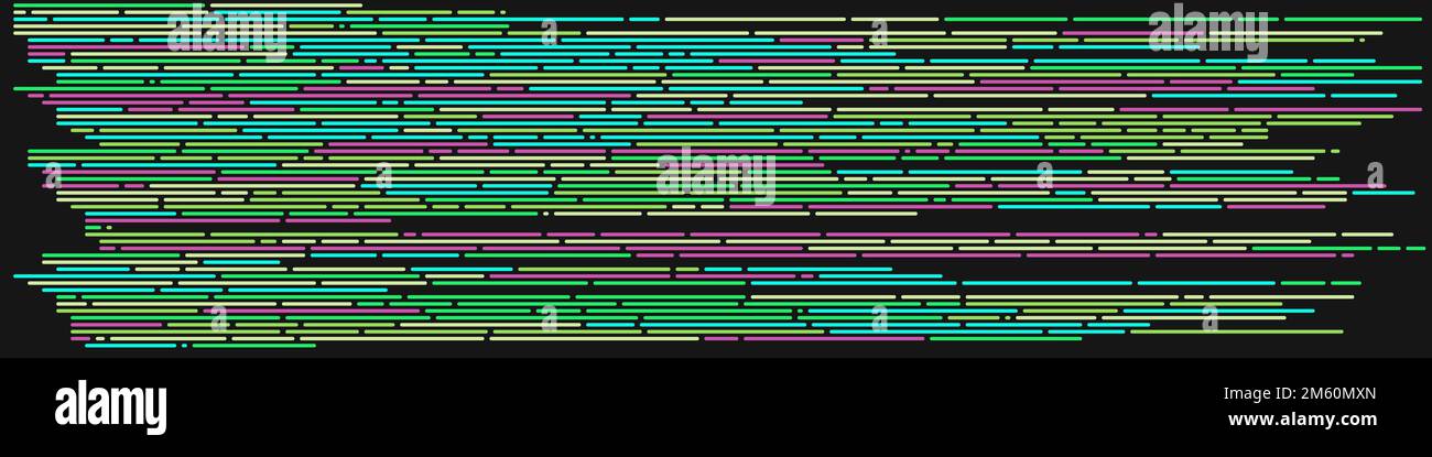 Cartoon coding simulated lines vector illustration Stock Vector Image ...