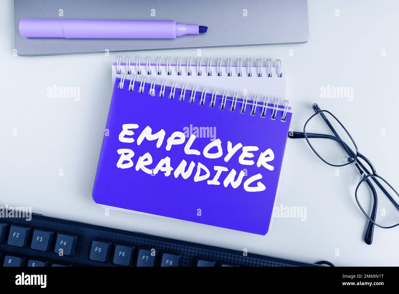 Writing displaying text Employer Branding. Business showcase Process of ...