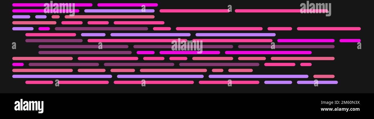 Cartoon coding simulated lines vector illustration Stock Vector Image ...