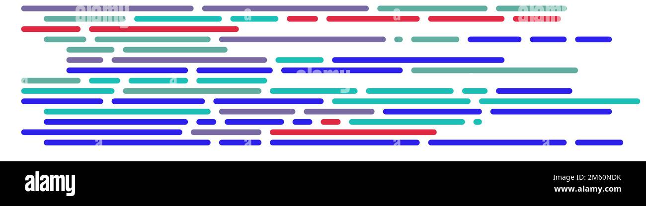 Cartoon coding simulated lines vector illustration Stock Vector Image ...