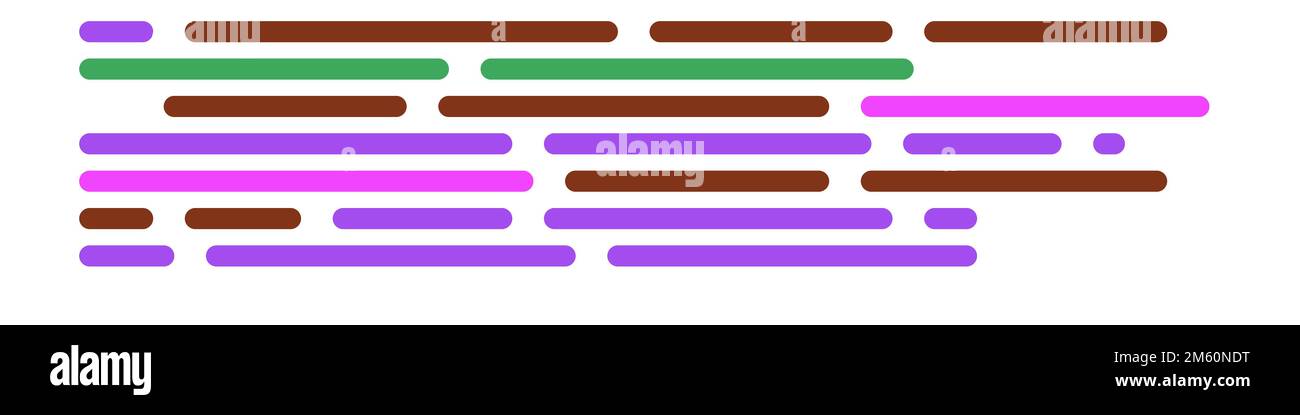 Cartoon coding simulated lines vector illustration Stock Vector Image ...