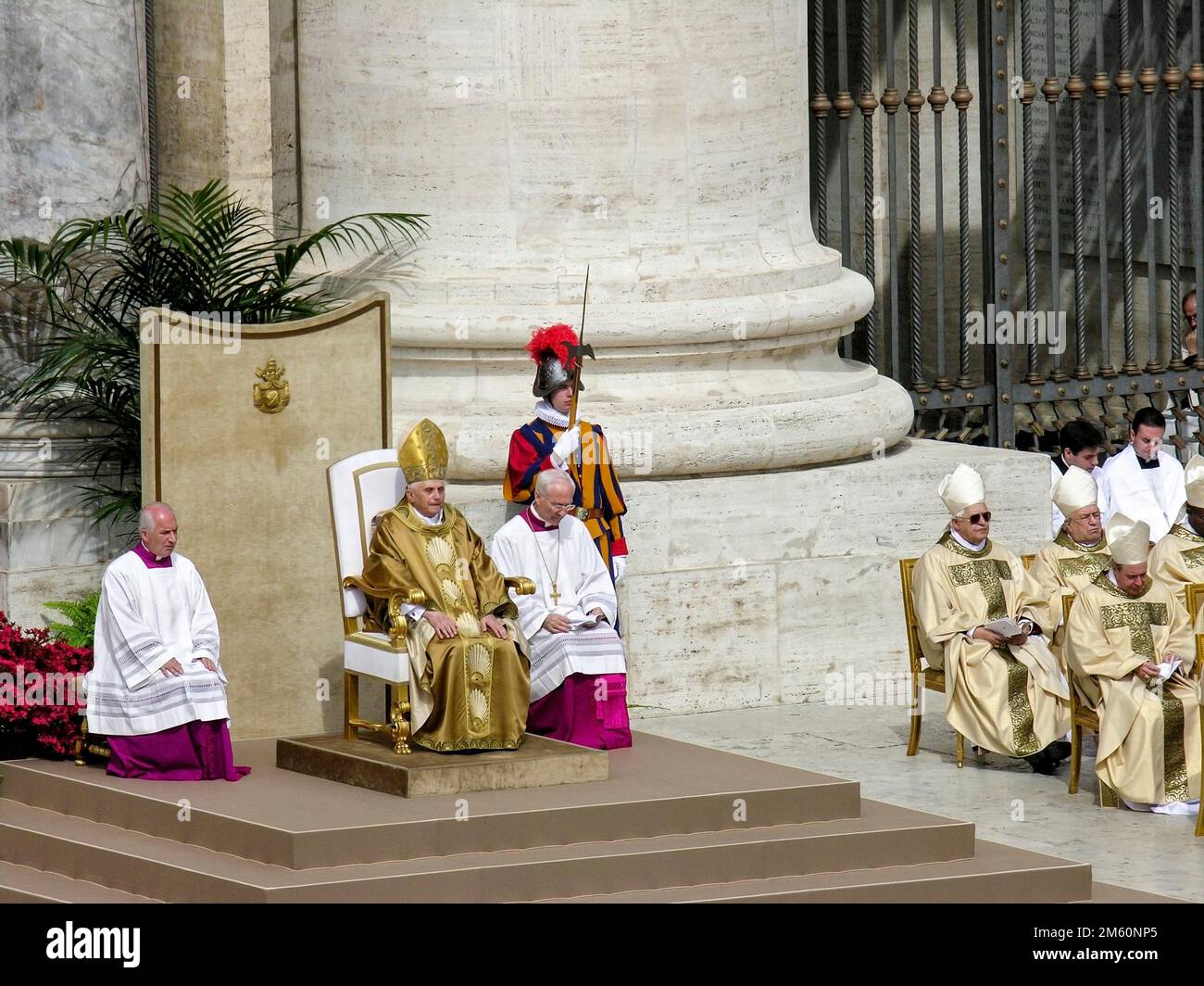 Pope Benedict XVI Joseph Ratzinger, Inauguration Ceremony 24. 04. 2005 ...