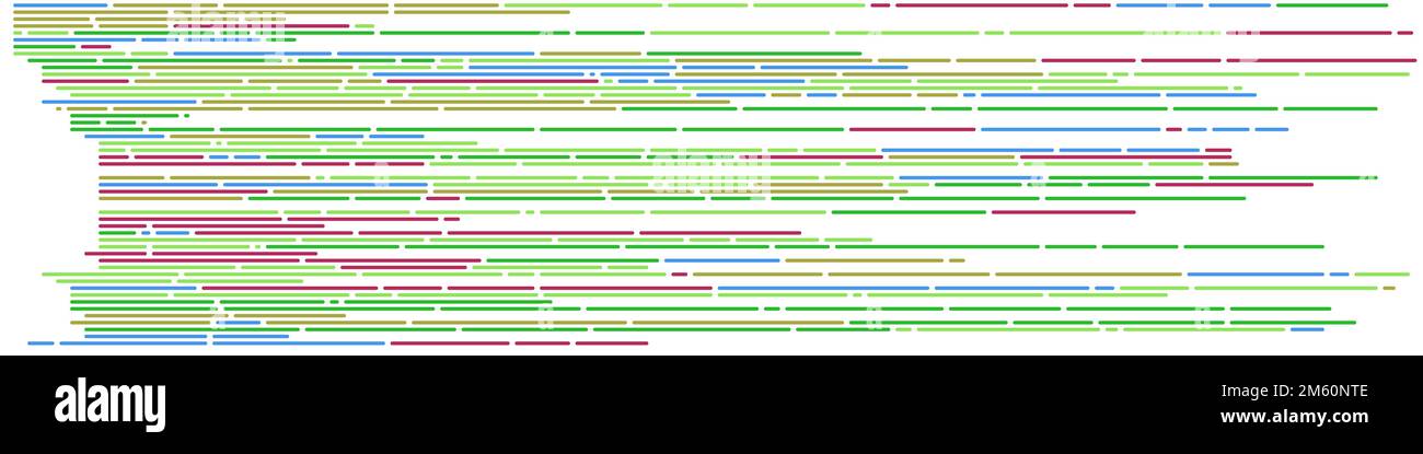 Cartoon coding simulated lines vector illustration Stock Vector Image ...