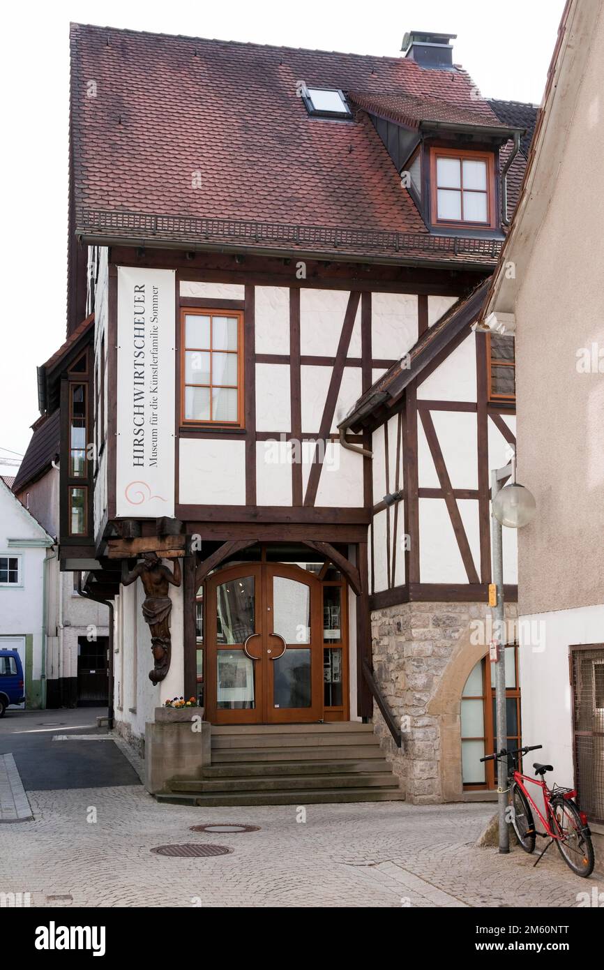 Museum Kuenzelsau Germany Stock Photo - Alamy