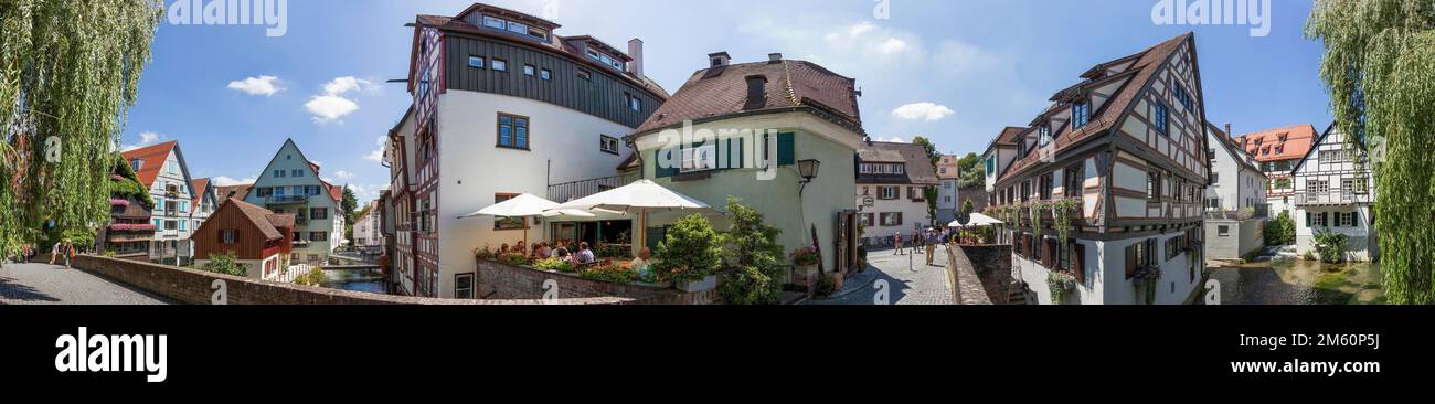 Fishing Town Panorama Ulm Germany Stock Photo - Alamy