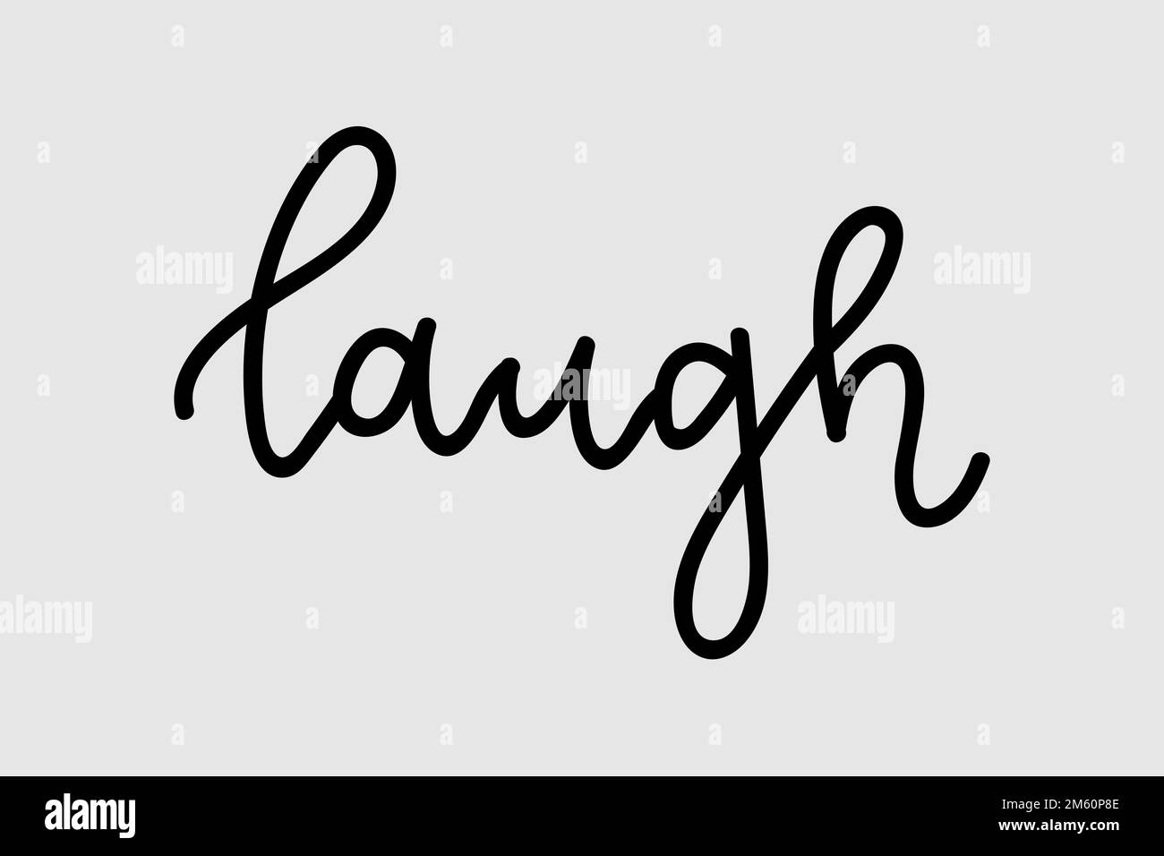 Laugh typography vector text message Stock Vector Image & Art - Alamy