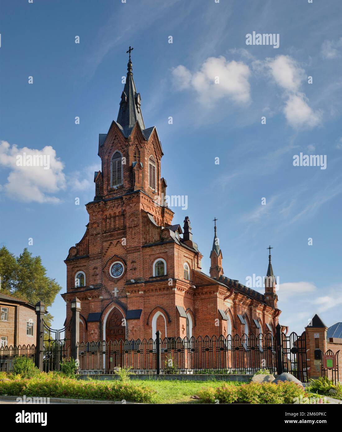 The Catholic Church, Vladimir, Russia Stock Photo - Alamy