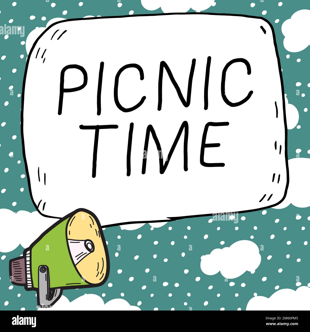 Inspiration showing sign Picnic Time. Word for period where meal taken ...