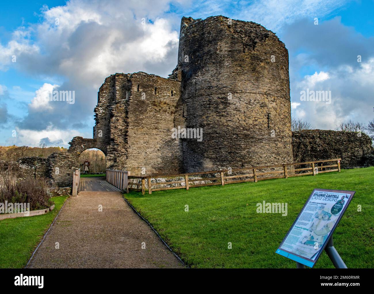 Cilgerran Castle, Wales Stock Photo - Alamy