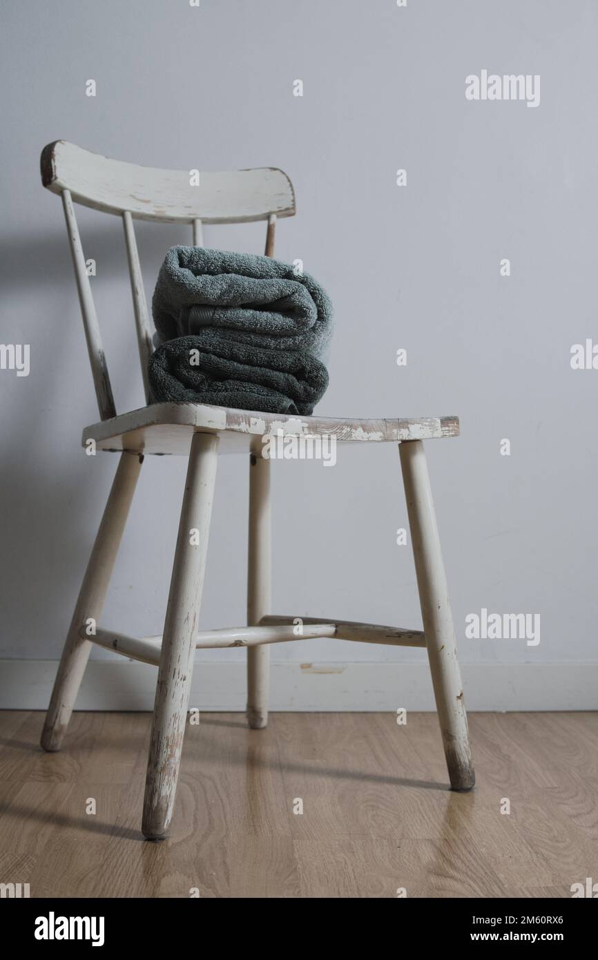Folded chair hi-res stock photography and images - Alamy