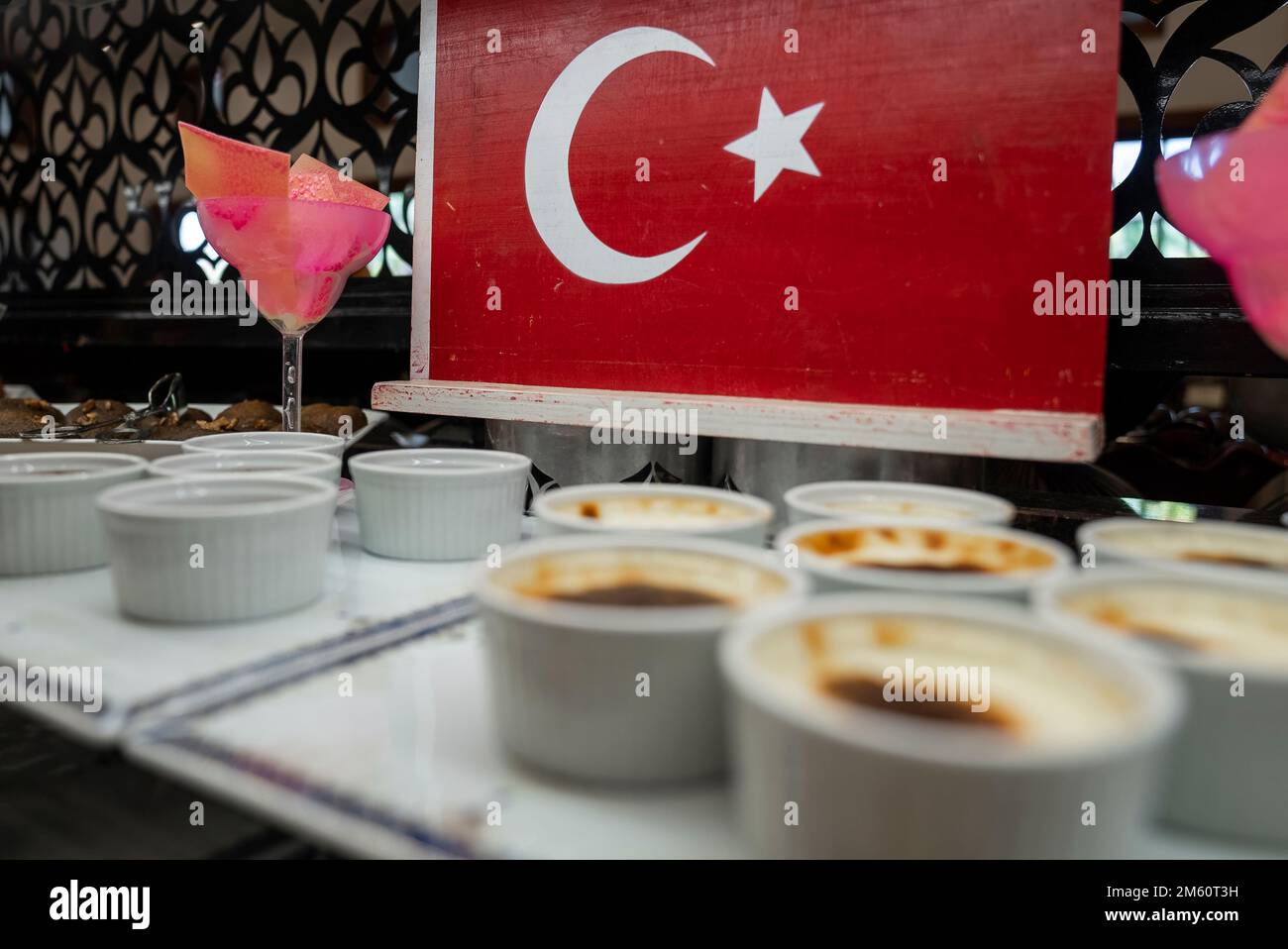 Traditional turkish rice pudding hi-res stock photography and images ...
