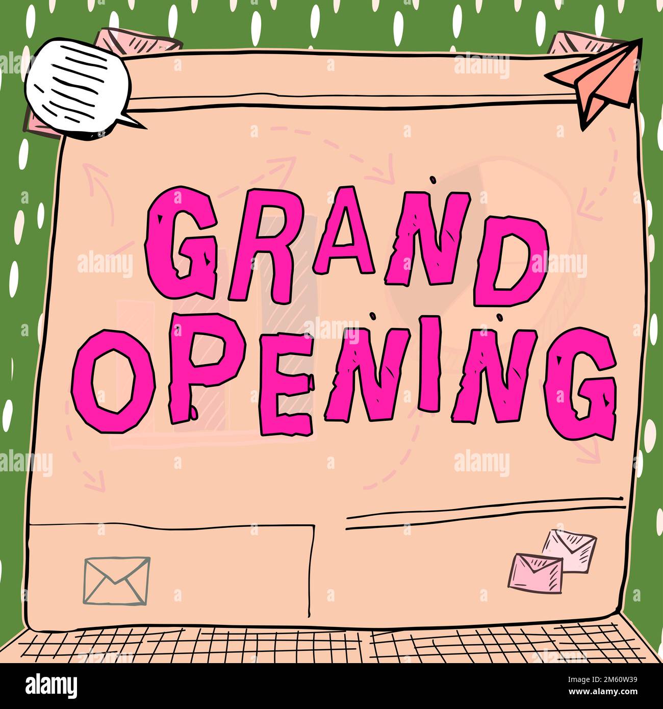 Inspiration showing sign Grand Opening. Conceptual photo Ribbon Cutting ...
