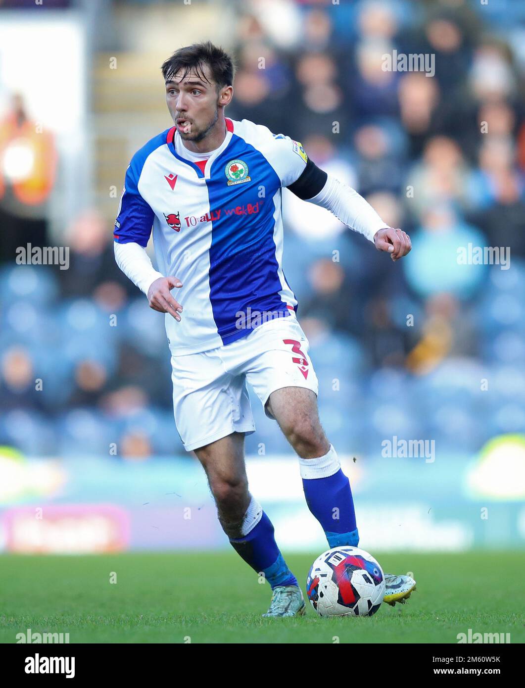 Blackburn Rovers' Harry Pickering during the Sky Bet Championship match ...