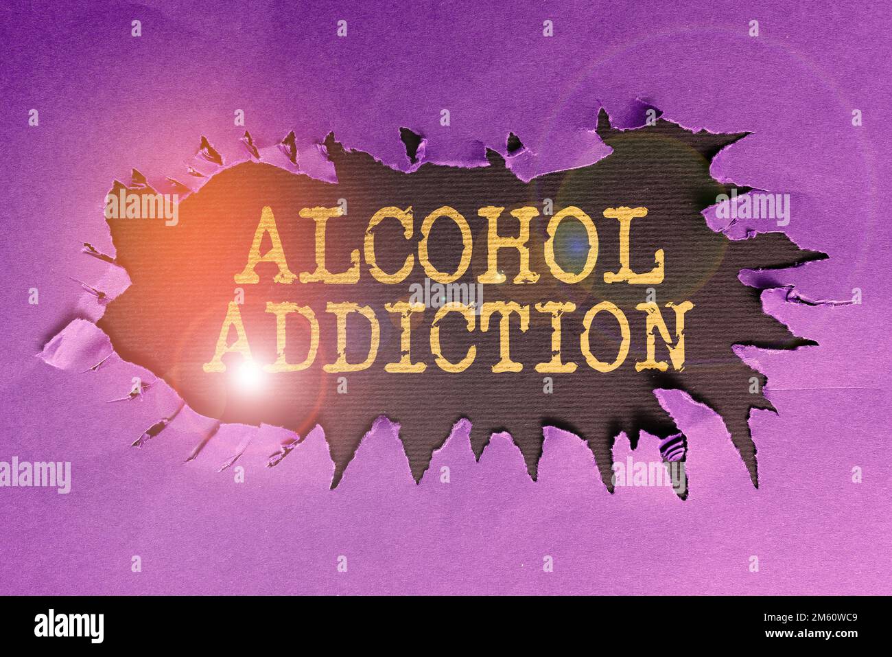 Handwriting text Alcohol Addiction. Concept meaning characterized by ...