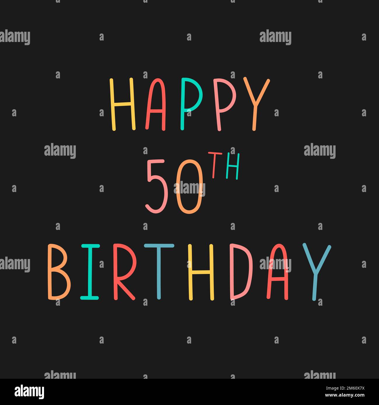 Happy 50th Birthday Invitations