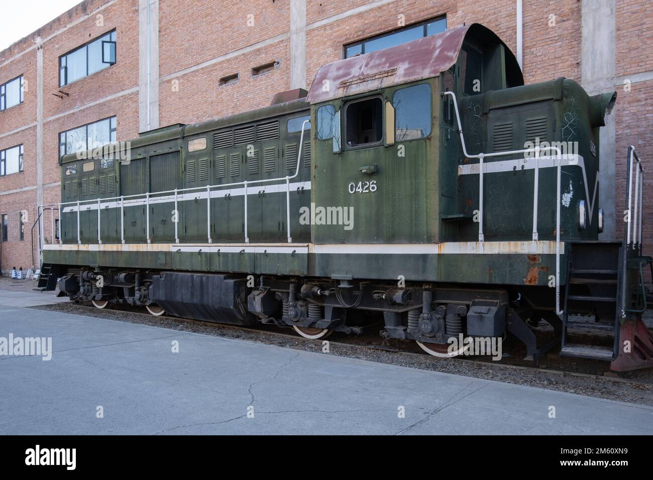 Green steam train hi-res stock photography and images - Alamy
