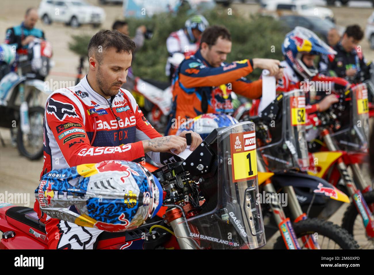 SUNDERLAND Sam (gbr), Red Bull KTM GasGas Factory Racing, GasGas, Moto ...