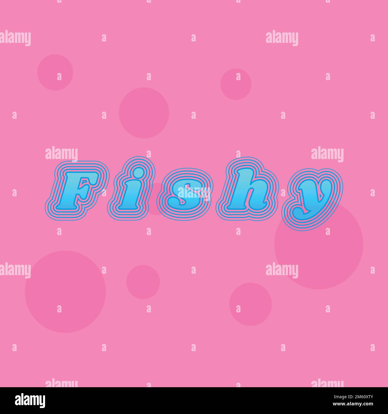 Fishy retro font typography vector Stock Vector Image & Art - Alamy