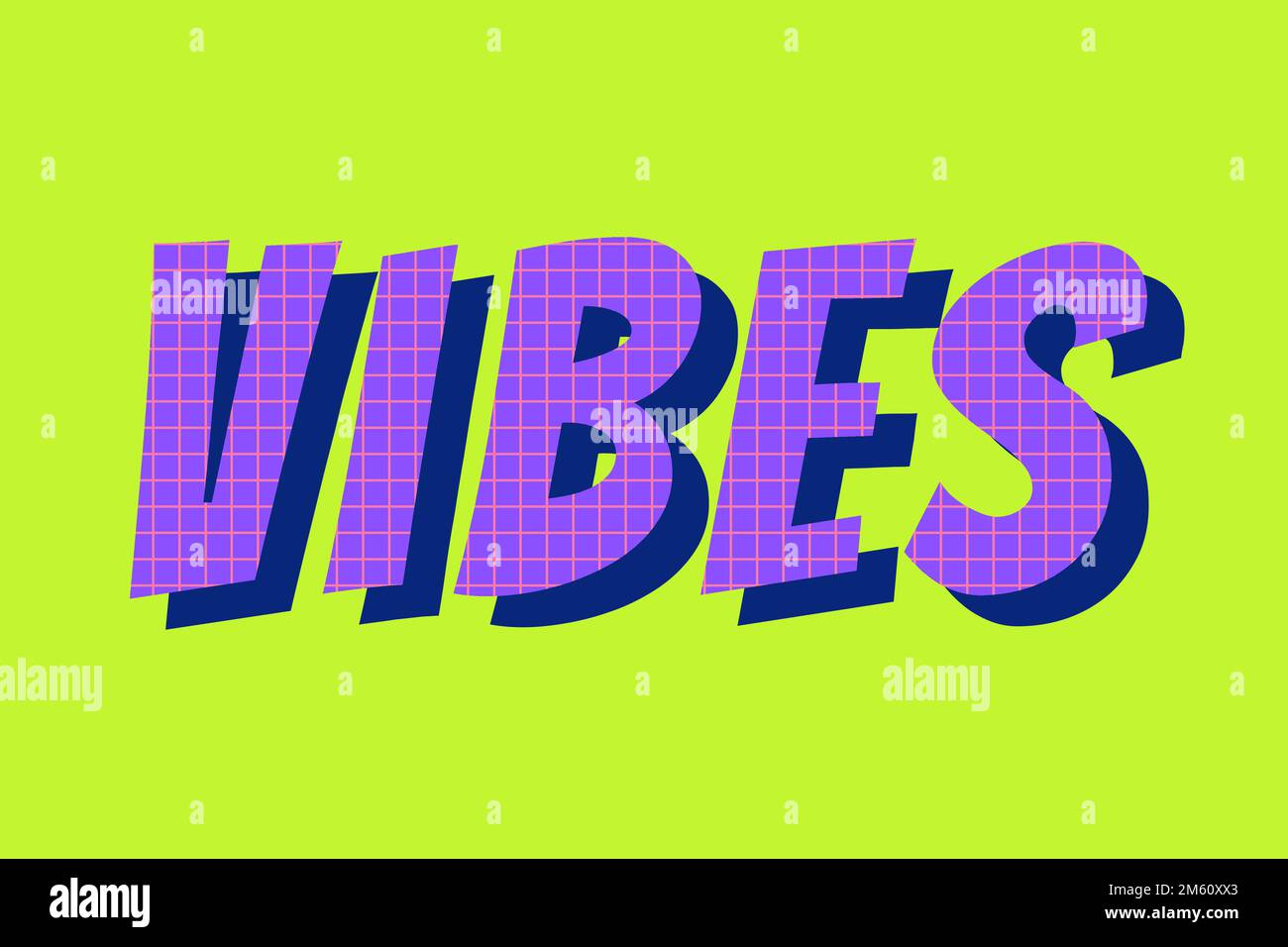 Vibes word comic typography vector Stock Vector Image & Art - Alamy