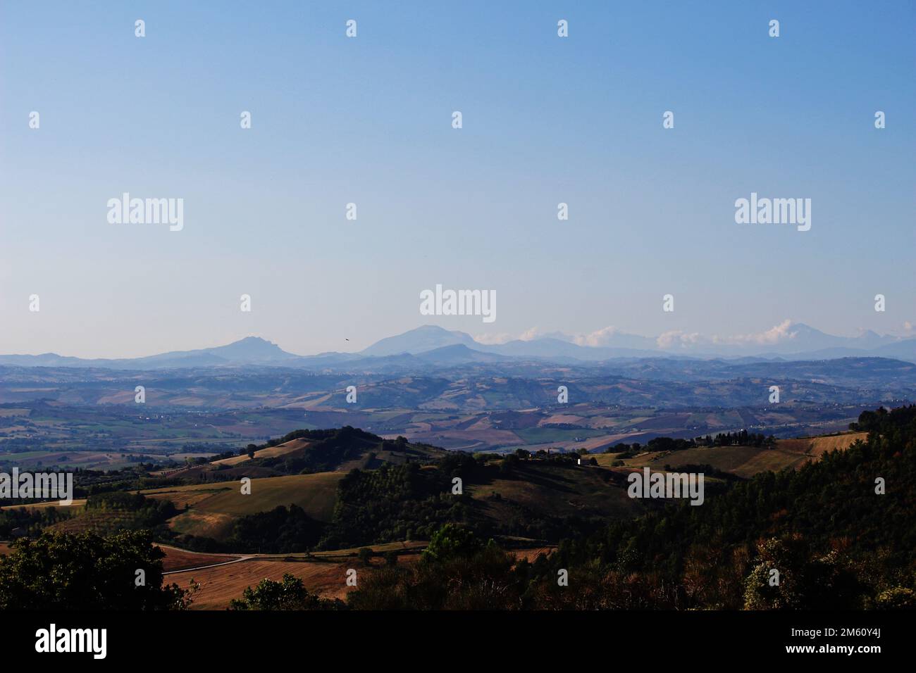 Hinterland - Marche region Stock Photo - Alamy