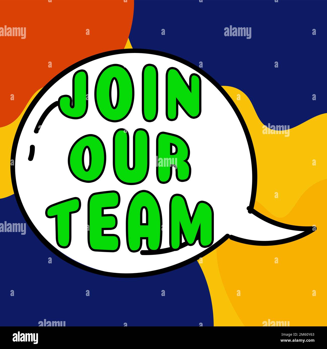 Hand writing sign Join Our Team. Business idea Allied Associate Work ...