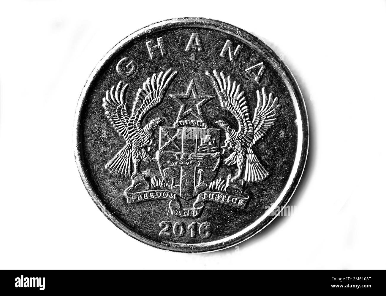Ghana coin hi-res stock photography and images - Alamy
