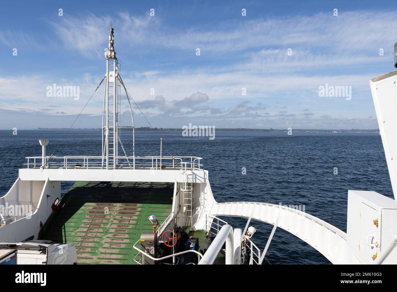 Ferry ride from Pargua to Chacao for visiting Chiloé (Isla Grande de ...