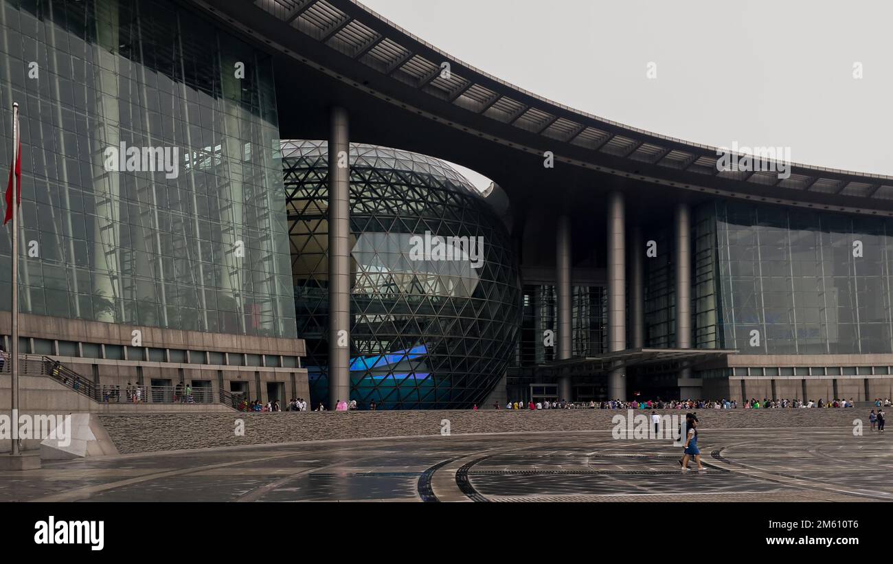 National Science and Technology Museum of Shanghai Building and ...