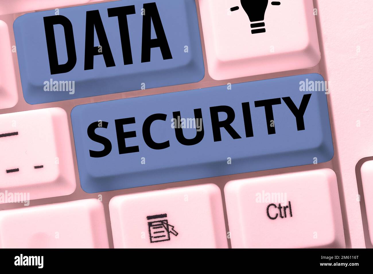 Writing Displaying Text Data Security Concept Meaning Confidentiality Disk Encryption Backups