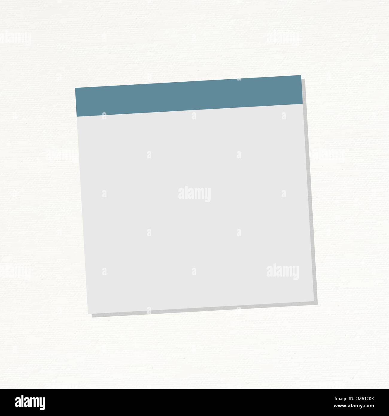 Gray notepaper journal sticker vector Stock Vector Image & Art - Alamy