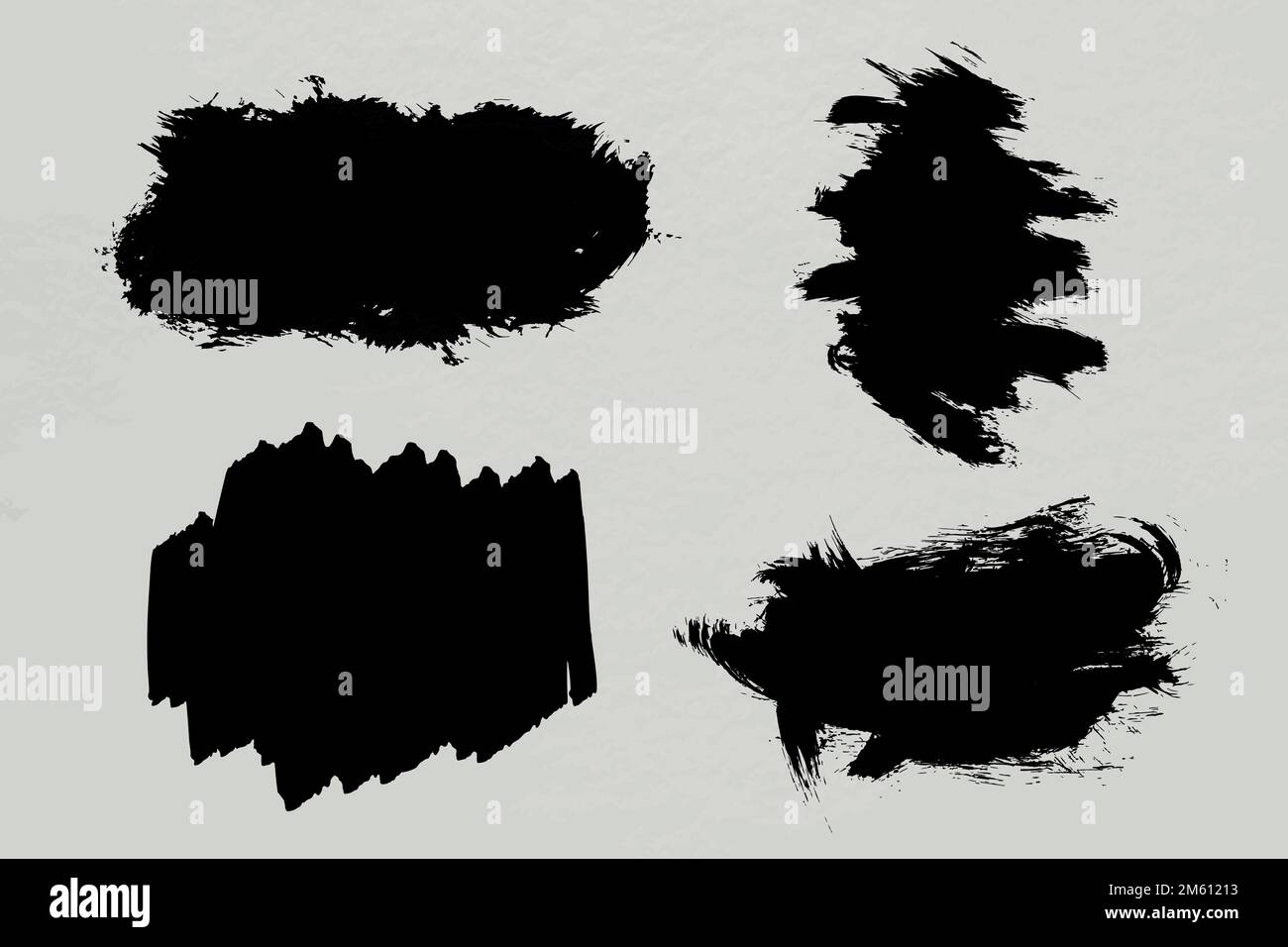 Black grunge marker banner vector scribble collection Stock Vector ...