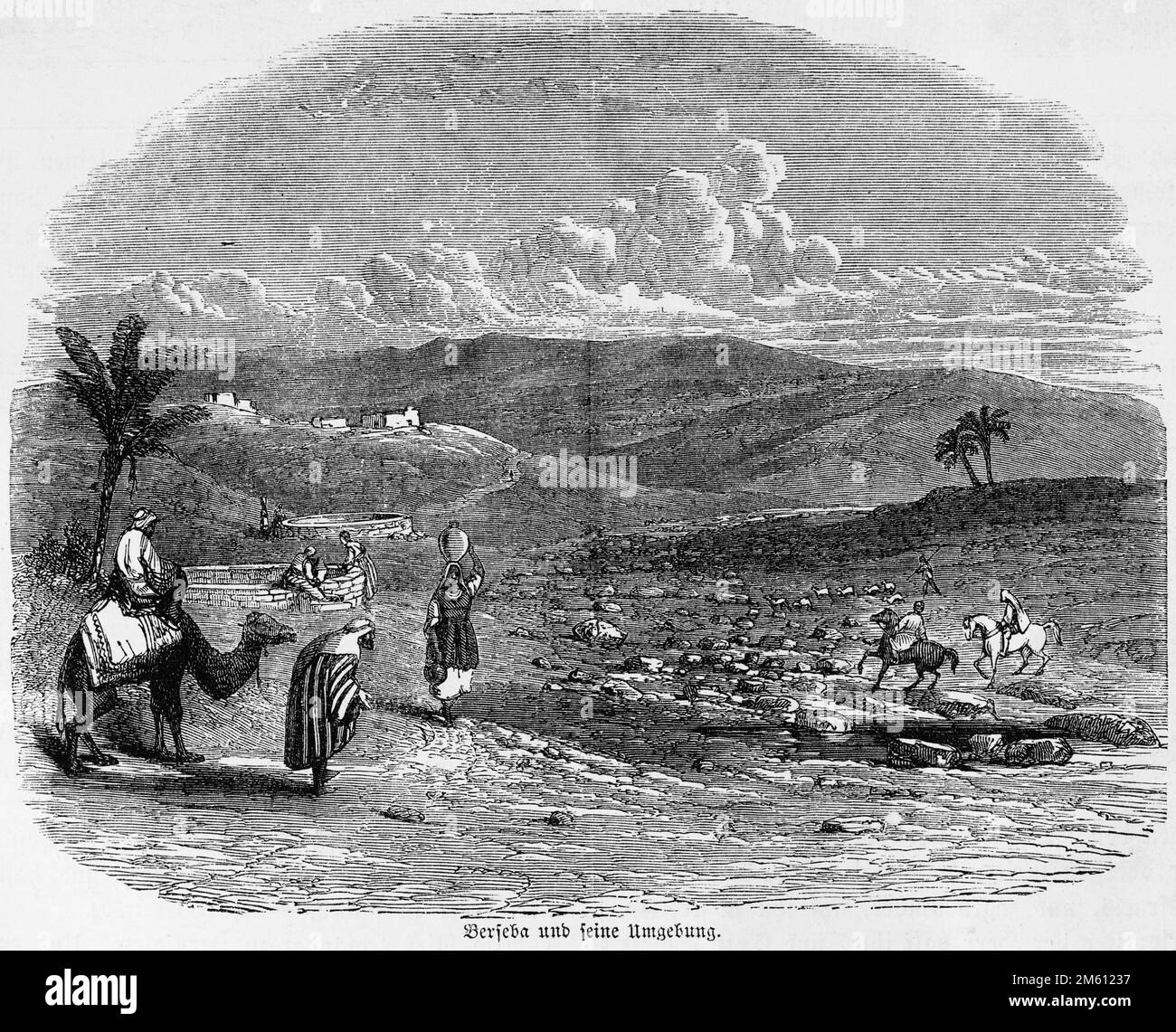 Berseba and its surroundings, ,Bible, Old Testament, Second Book of The ...