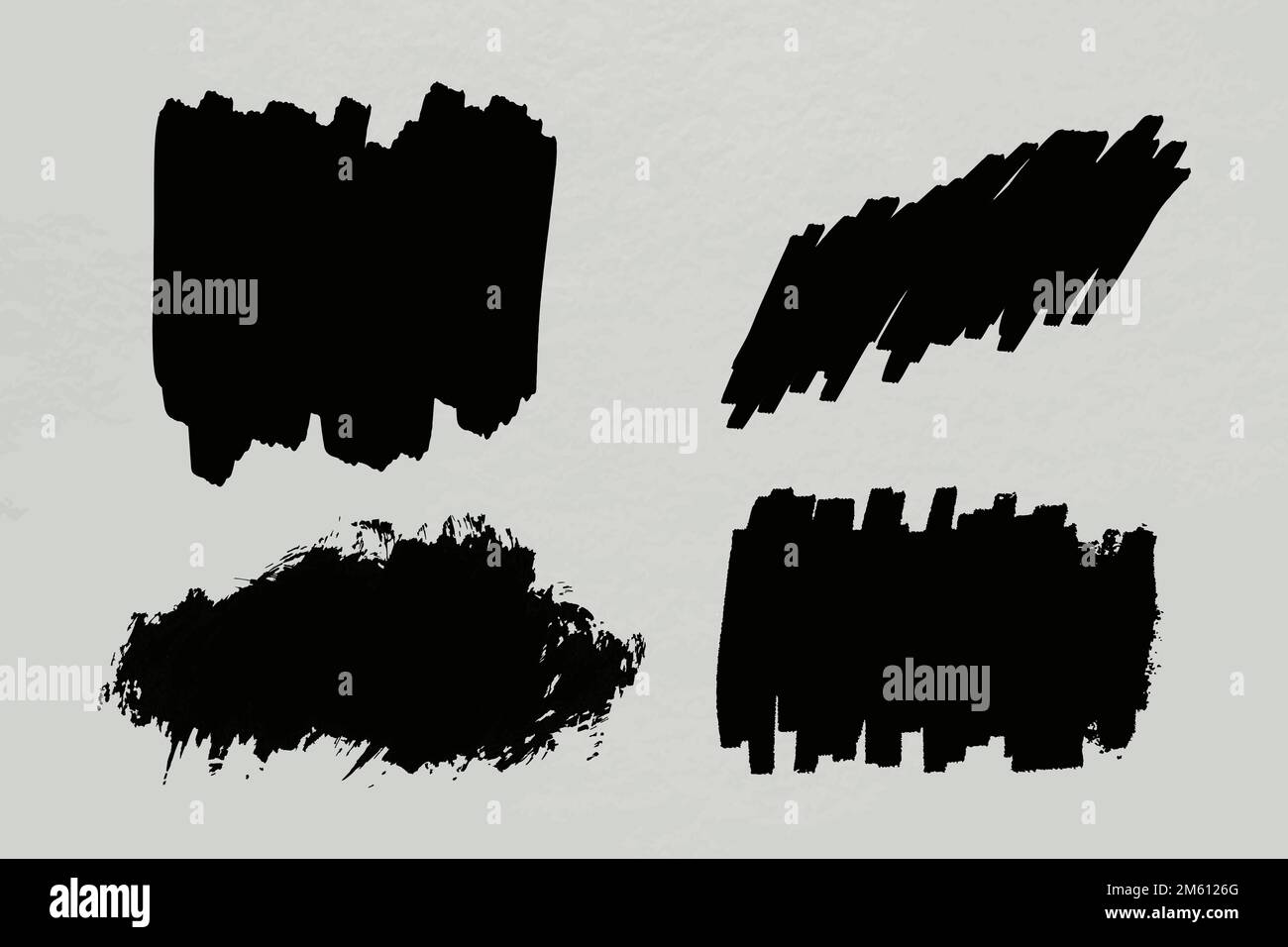 Black grunge marker banner vector scribble collection Stock Vector ...